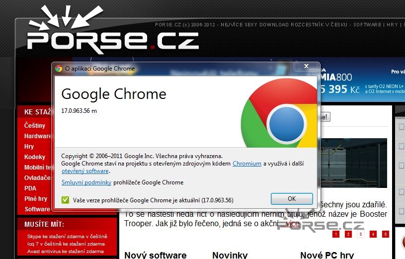 Google Chrome 17 download
